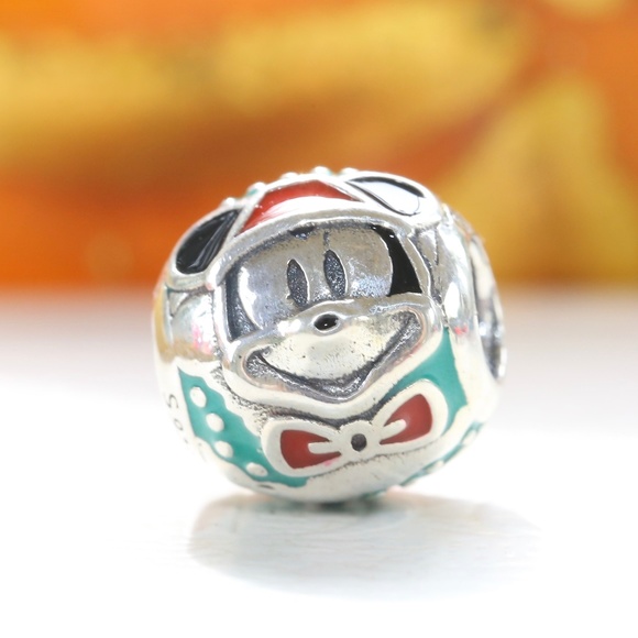 Pandora | Jewelry | Pandora Disney Santa Mickey Mouse Enamel 79752enm ...